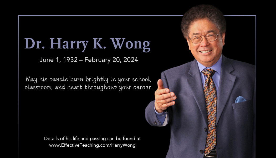 Harry Wong | Harry K. Wong Publications